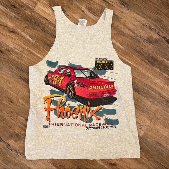 Hanes | Shirts | Mens Vintage 9s Phoenix Raceway Slick 500 Big Logo ...